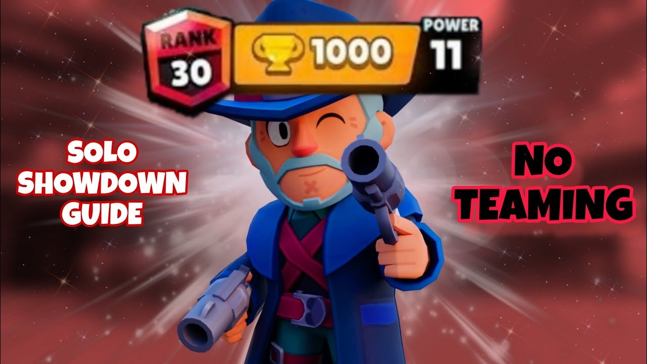 Colt Rank 30 Guide In Solo Showdown (NO TEAMING) - YouTube