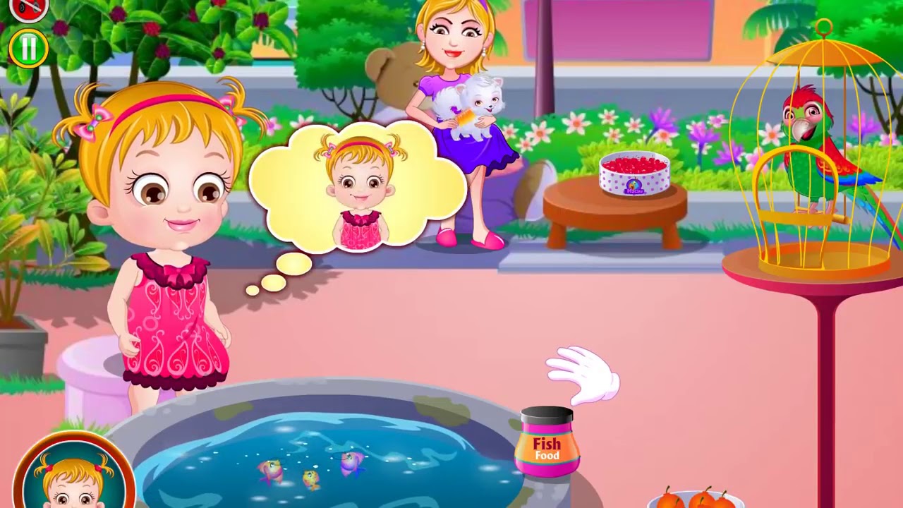 Baby Hazel Parrot Care - Baby Hazel Kids Video - BABY HAZEL HD - YouTube