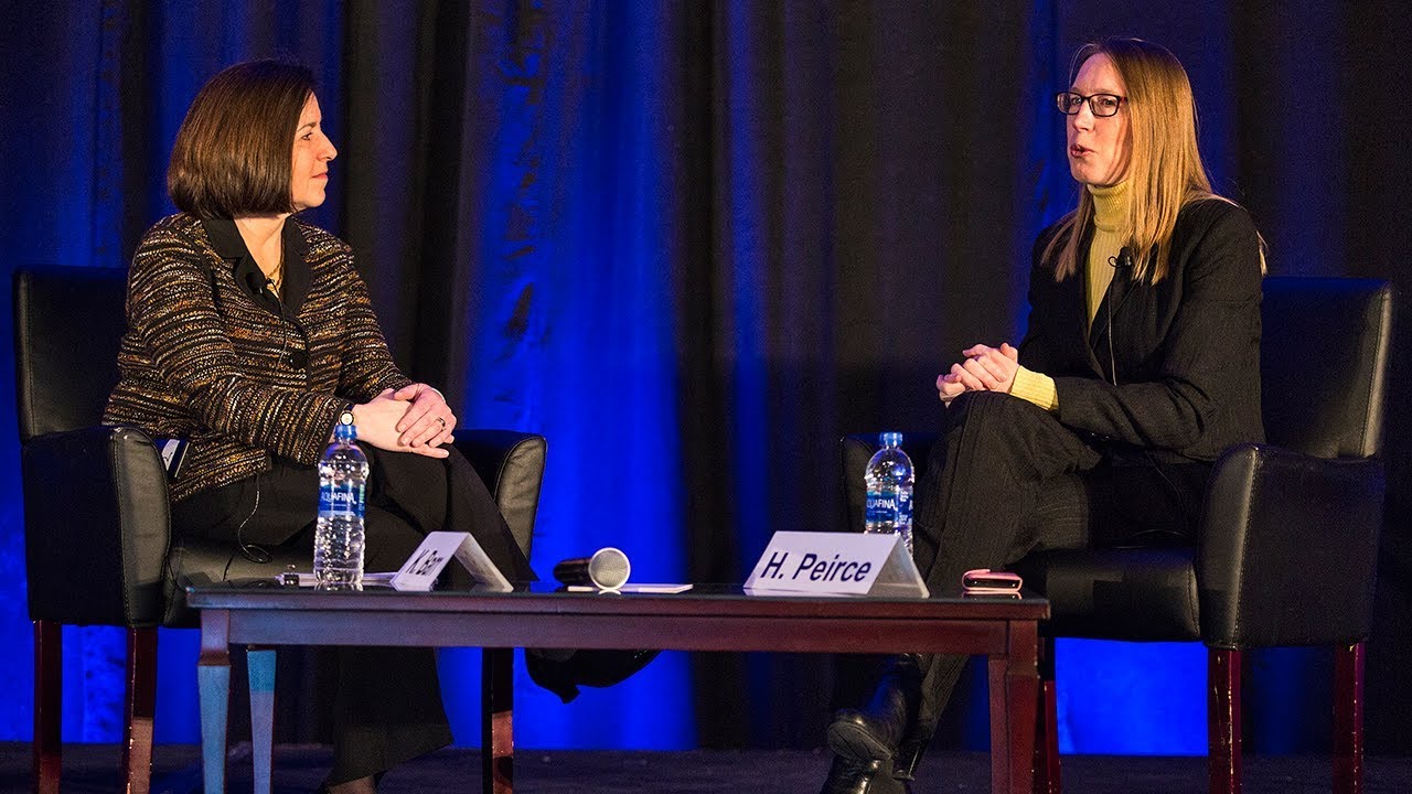 SEC Commissioner Hester Peirce on SEC's Top Challenges - YouTube
