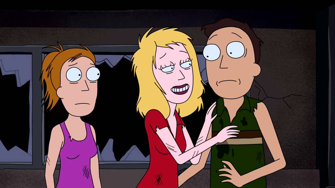 Rick and Morty S01E06 Rick Potion #9 720p RUS VO sienduk WEB DL CYRUS ...