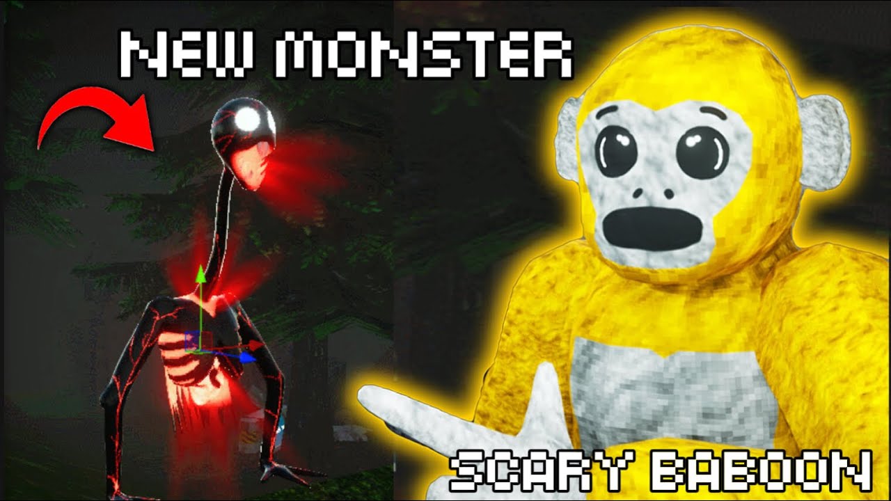 Scary Baboon’s New MONSTER & OG Forest REVAMP!!! - YouTube