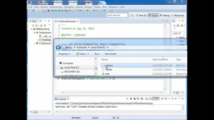 [solved] Creating A Simple Xml File Using Python 9to5answer