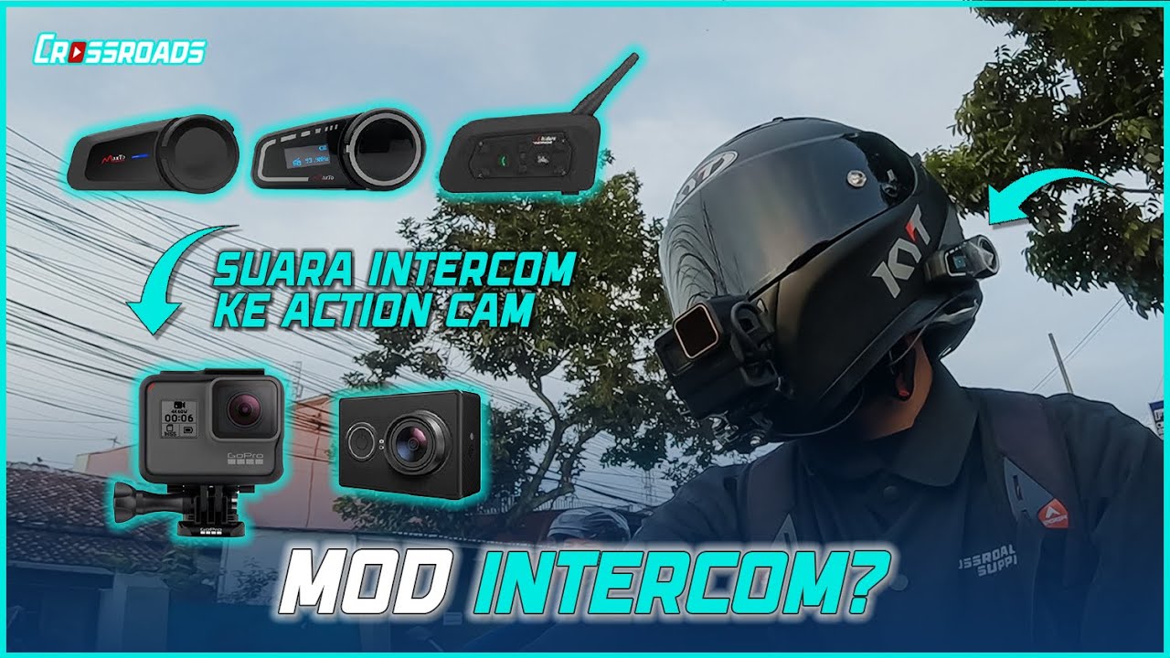 Anti Ribet!!! Rekam Suara Intercom Ke Action Cam #intercom #motovlog # ...