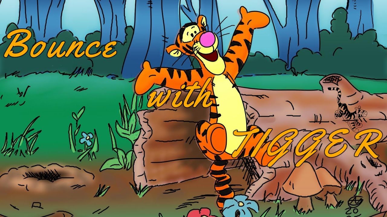 Bounce with Tigger - YouTube