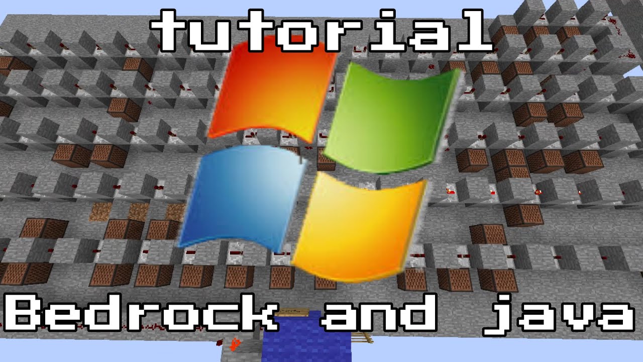 windows xp startup and shutdown note block tutorial - YouTube