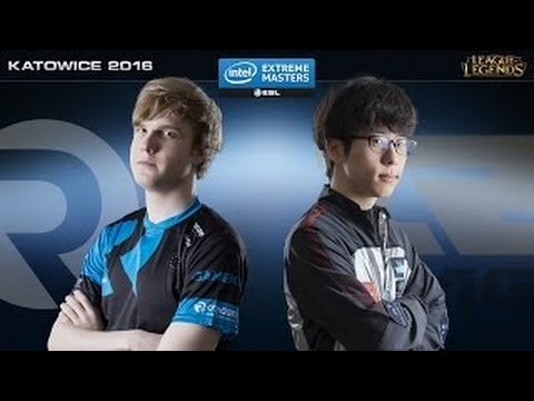 League of Legends OG vs RNG IEM Katowice 2016 Group A - YouTube