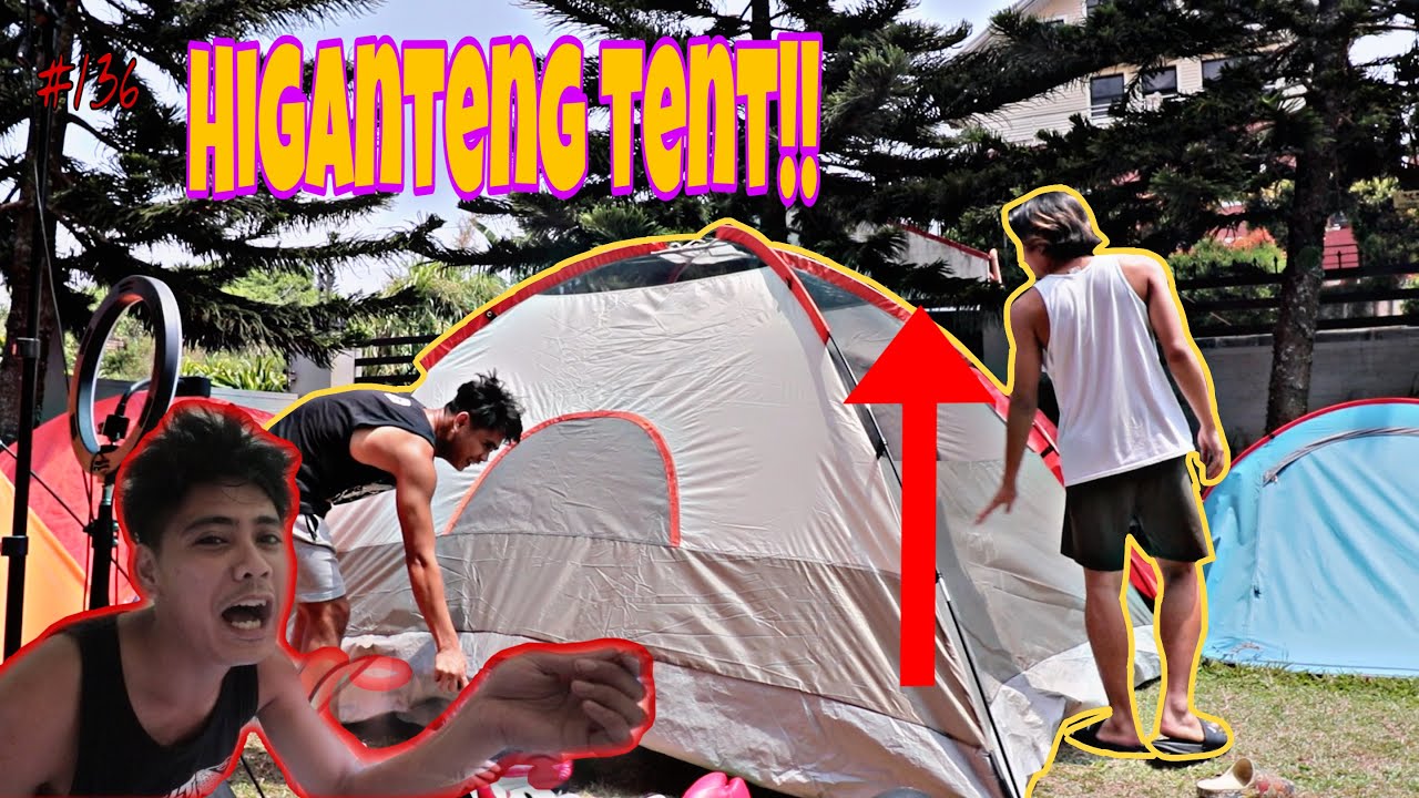 #136 MY NEW TENT - YouTube