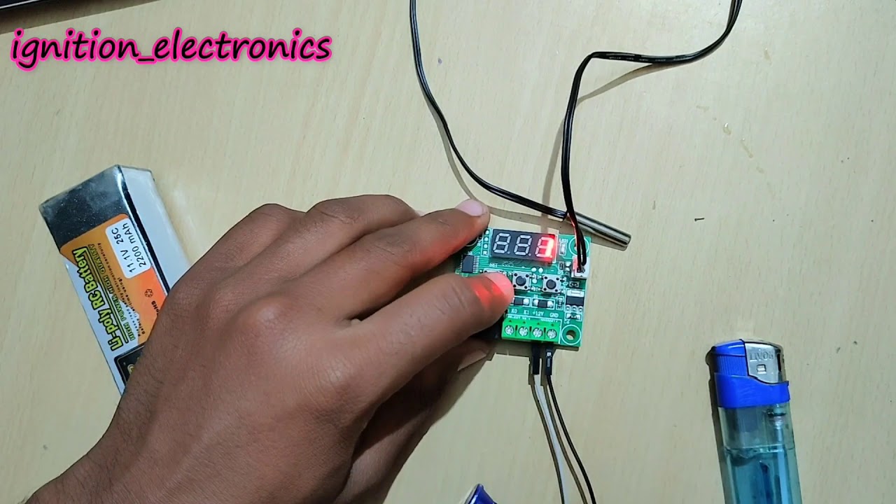 How to use W1209 Digital temperature Controller module || Arduino ...