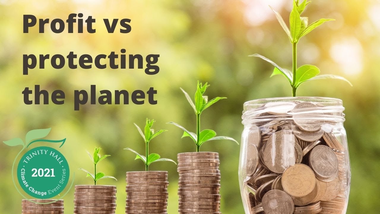 Profit versus protecting the planet - YouTube