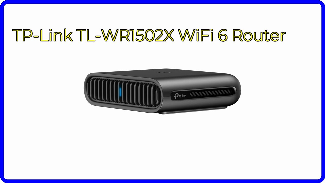 REVIEW (2024): TP-Link TL-WR1502X WiFi 6 Router. ESSENTIAL details ...