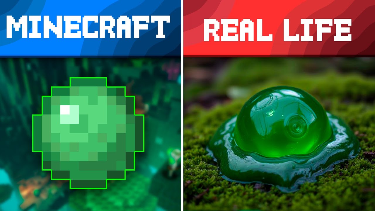 Minecraft vs Real Life - YouTube