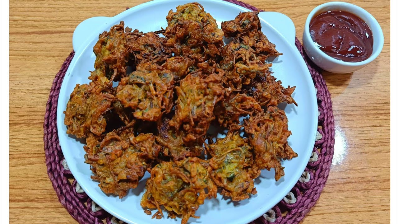 Crispi Onion Pakura Recipe. Onion Piyazu Recipe. - YouTube