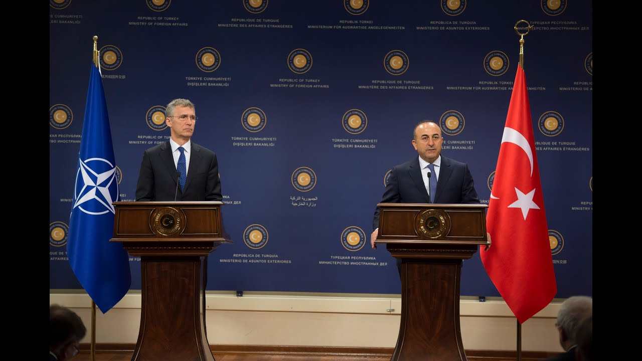 NATO Secretary General with Minister of Foreign Affairs of Turkey, 21 ...