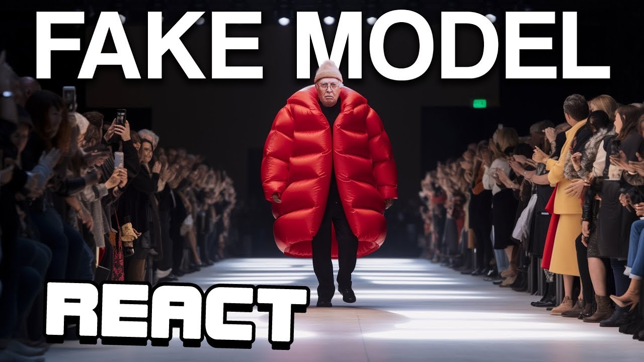 React: I faked my grandpa to the top of fashion week - YouTube