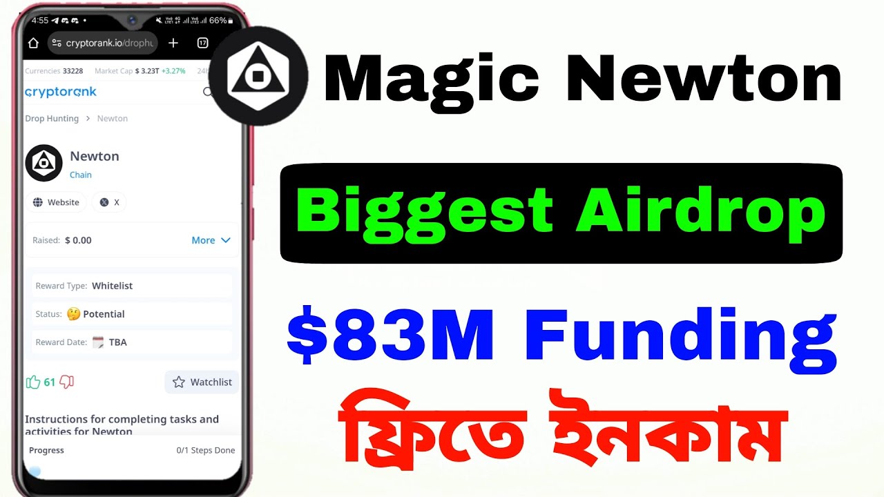 Magic Newton Airdrop Full Guide | Magic Newton New Tasks | Free Airdrop ...