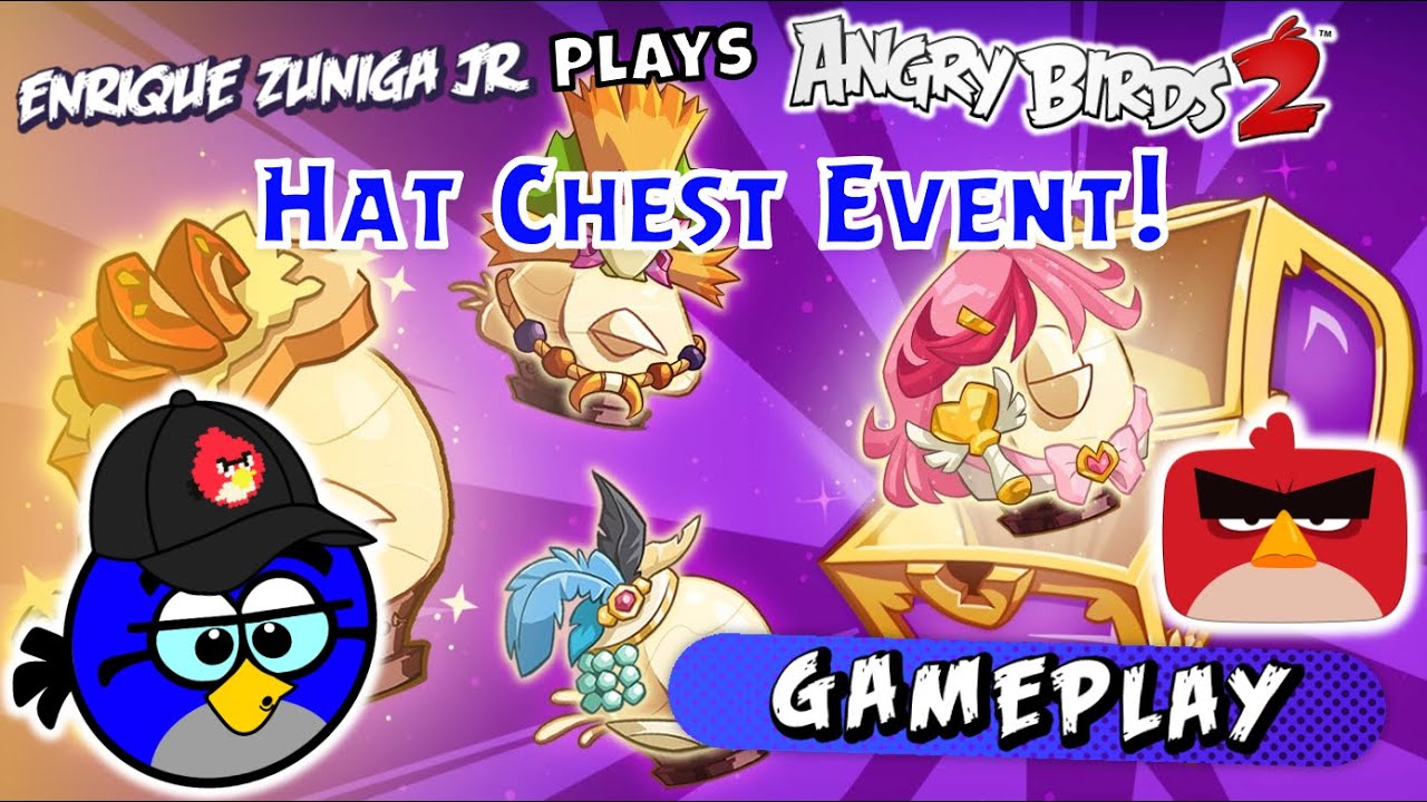 FIRST LOOK AT THE NEW HAT CHEST EVENT! 😮 - Angry Birds 2 Gameplay (AB2 ...