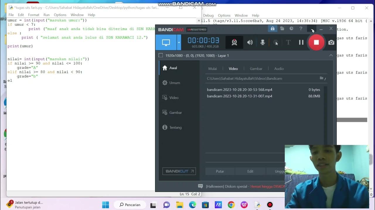 TUGAS UTS PEMROGRAMAN KOMPUTER - YouTube