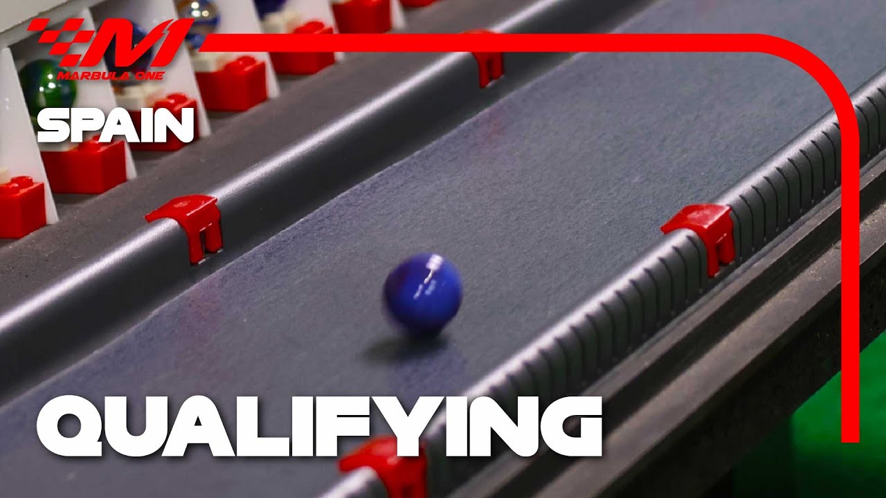 F1 2025 Spain GP – Marble Race Qualifying Battle - YouTube