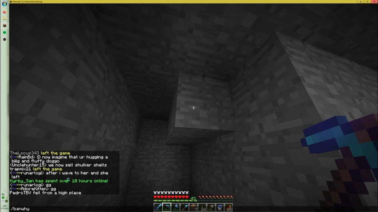 2021 12 15 - Minecraftonline server command crashes local game - YouTube