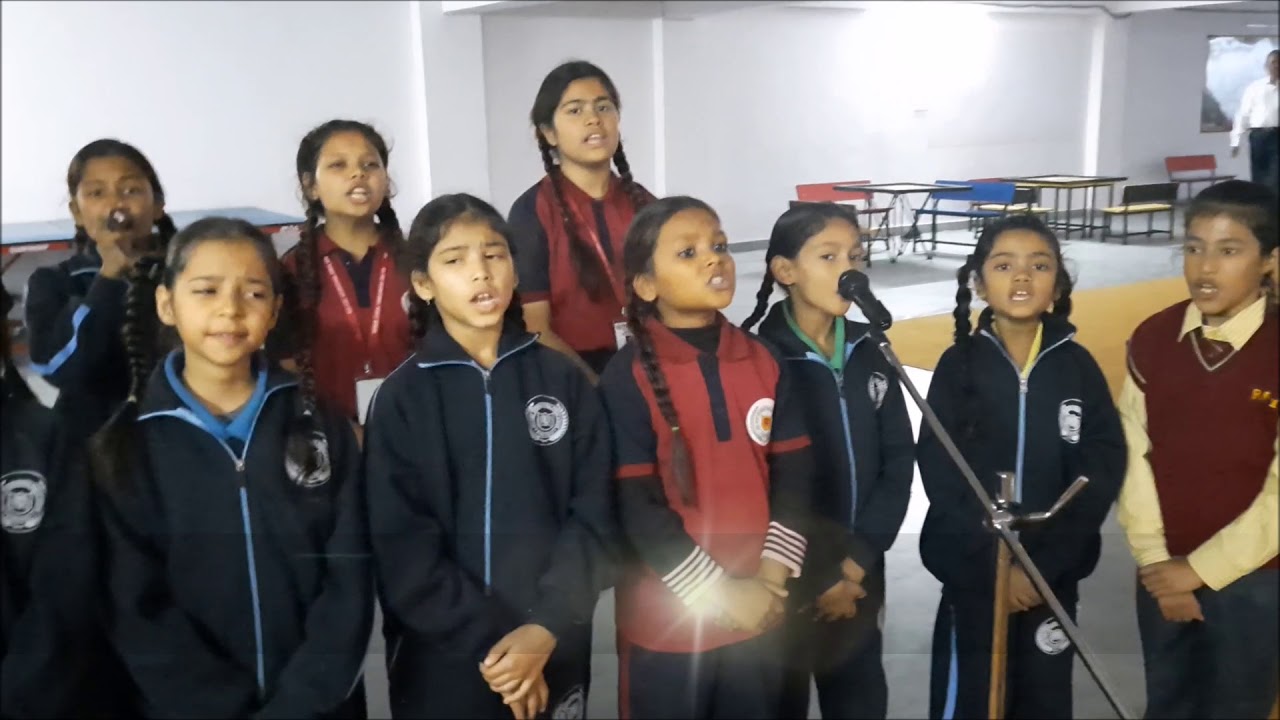 || Melodious Voices, lovingly greeting you here today || SCHOOL WELCOME ...