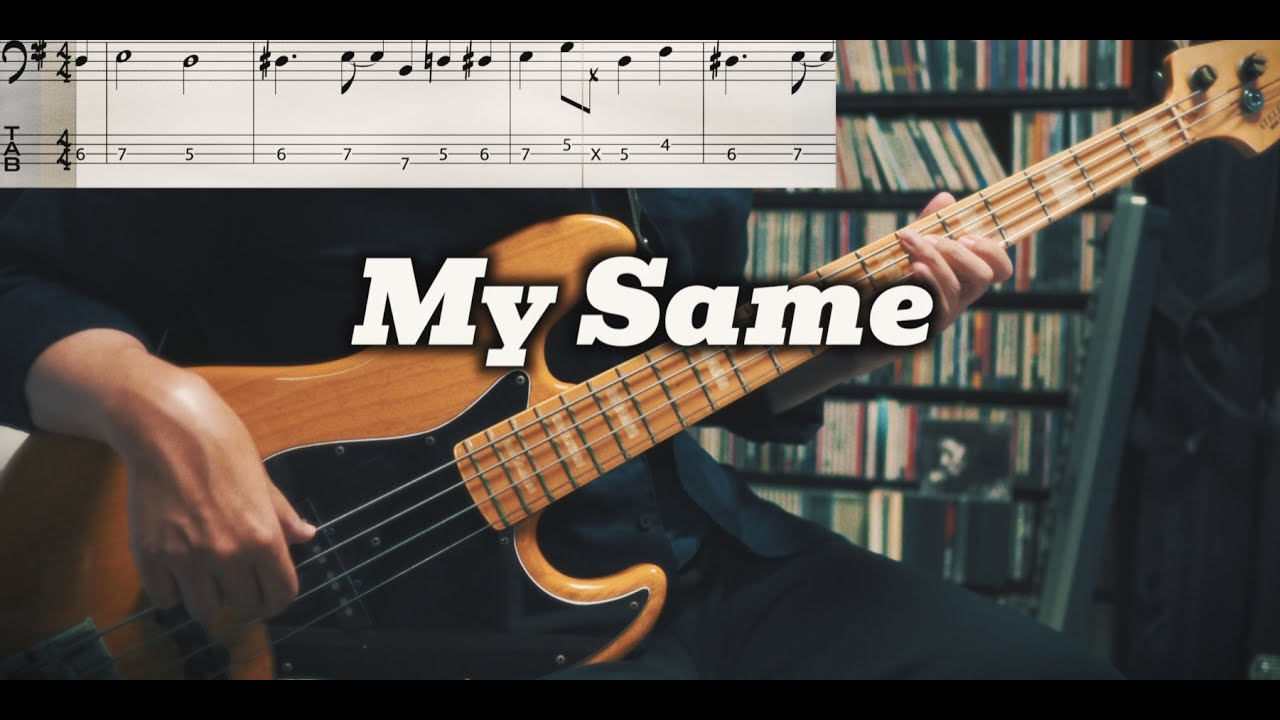 Adele - My Same (Bass Cover) TABS in Video - YouTube