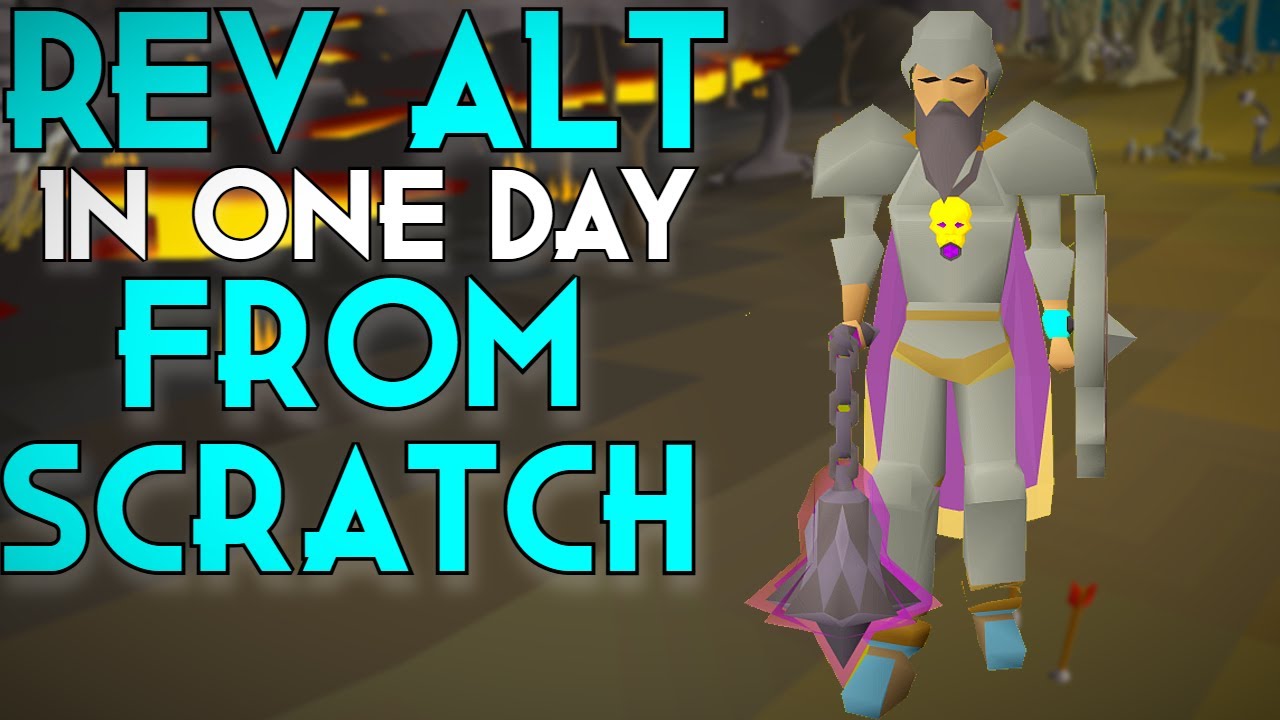 How to Make a REV ALT account in 1 Day from Scratch | OSRS | - YouTube