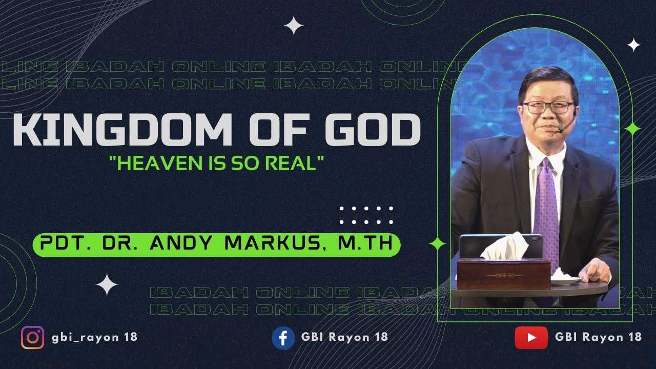 Ibadah Online 1 Mei 2022 | Pdt. Dr. Andy Markus, M.Th - YouTube