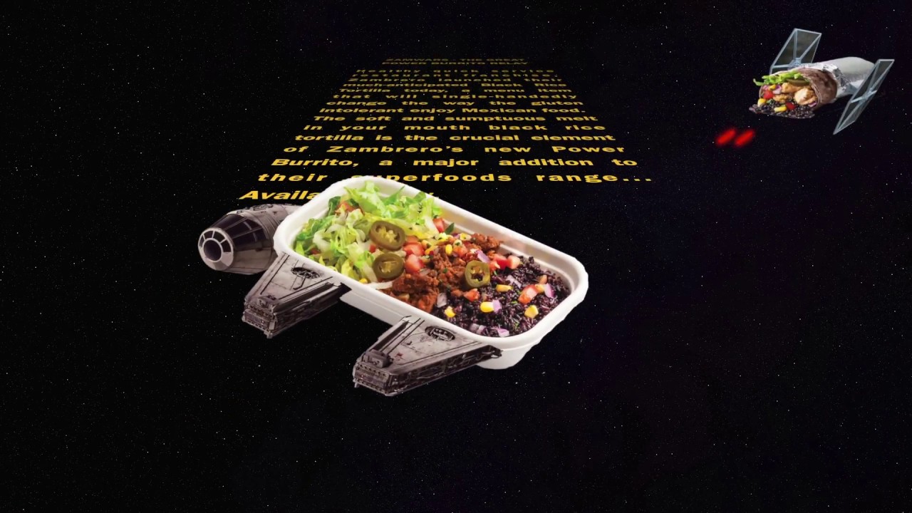 Zambrero - Burrito Wars - YouTube