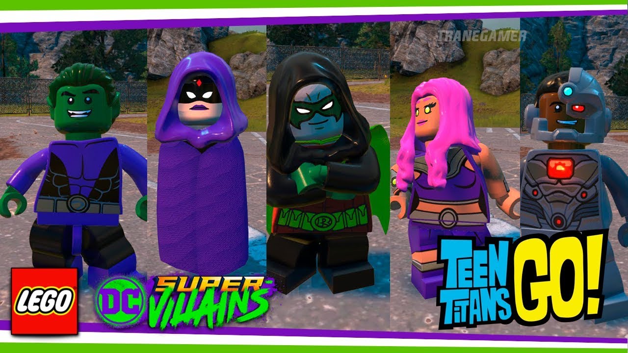 LEGO DC Super Villains - OS JOVENS TITÃS "TEEN TITANS GO" (Gameplay ...