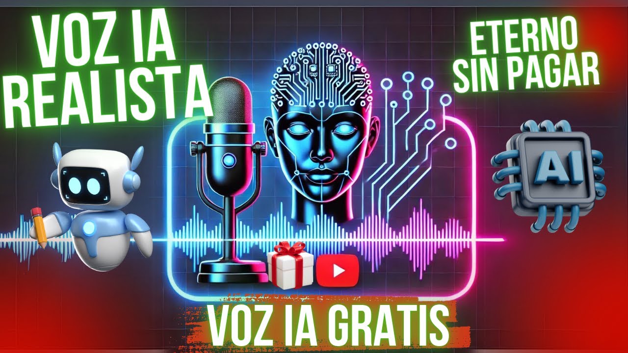 COMO UTILIZAR VOZ DE IA REALISTA GRATIS PARA SIEMPRE - YouTube