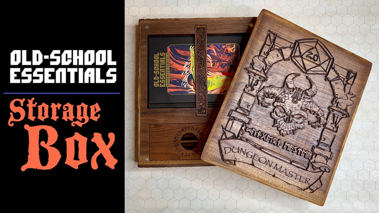 Old School Essentials Custom Storage Box - YouTube
