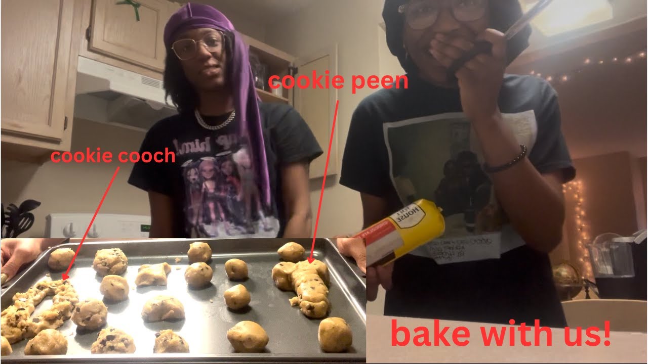 MAKING INAPPROPRIATE COOKIES FOR VALENTINES DAY - YouTube