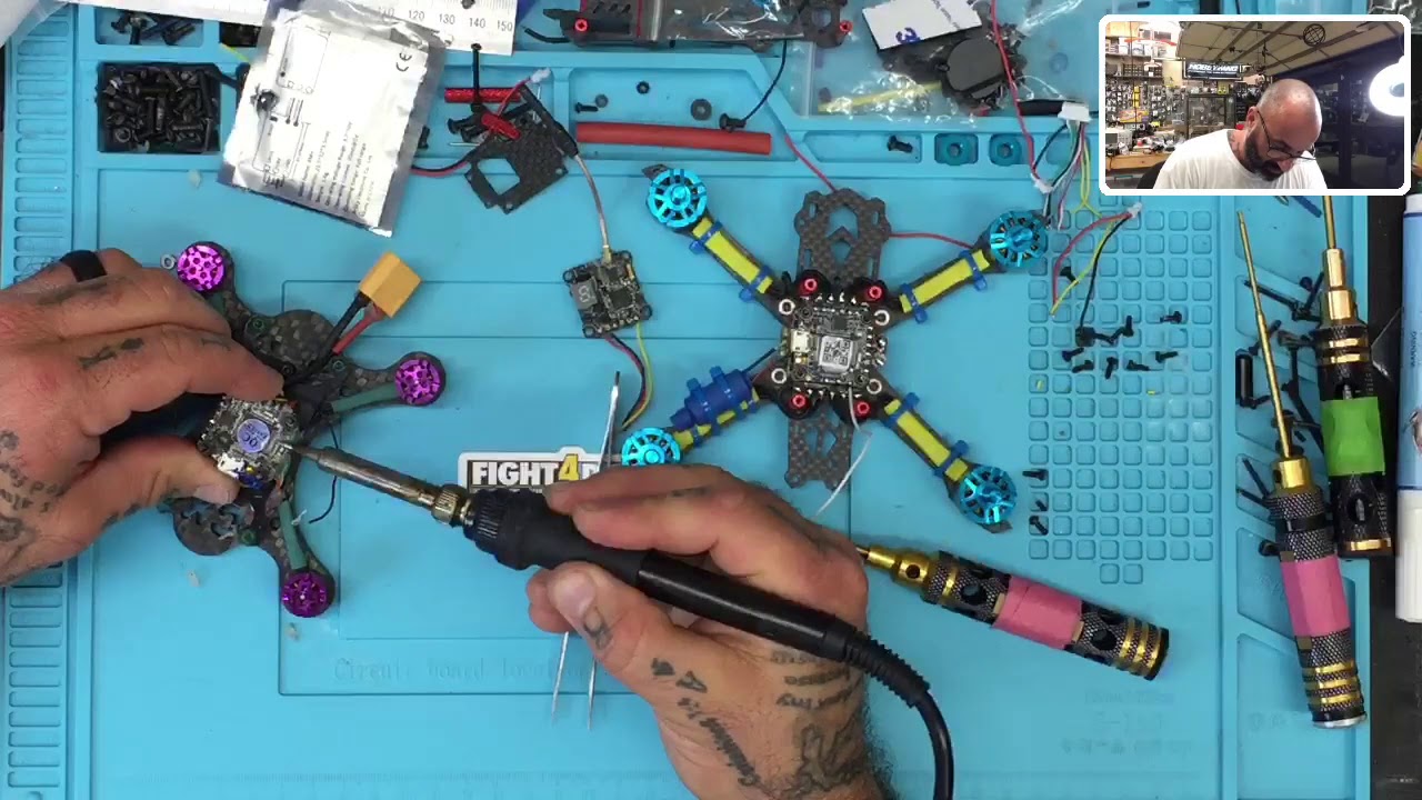 DIY F140 3 Inch Drone Kit Part 5 - RX Install from Cyclone FPV - YouTube