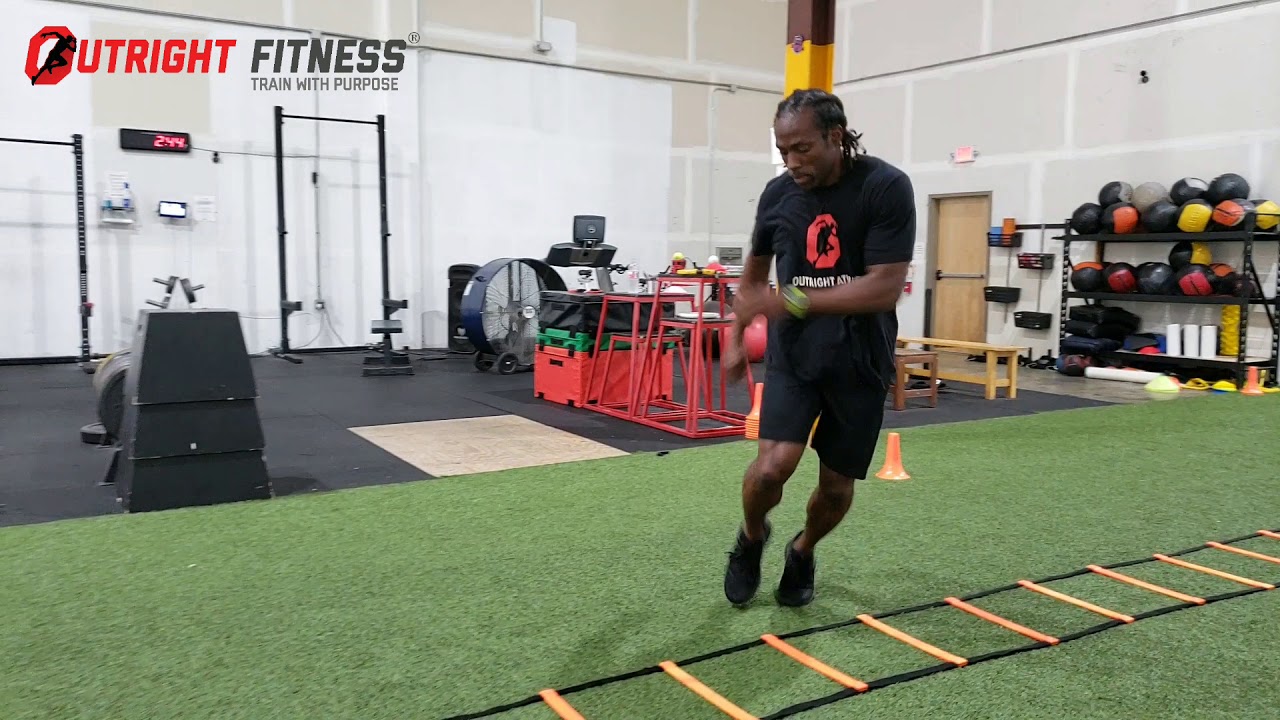 Agility Ladder: Twist - YouTube