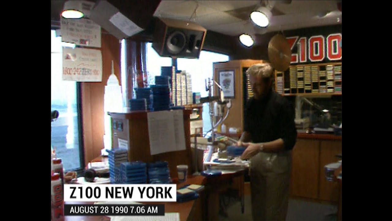 Z100 New York WHTZ August 28 1990 - YouTube