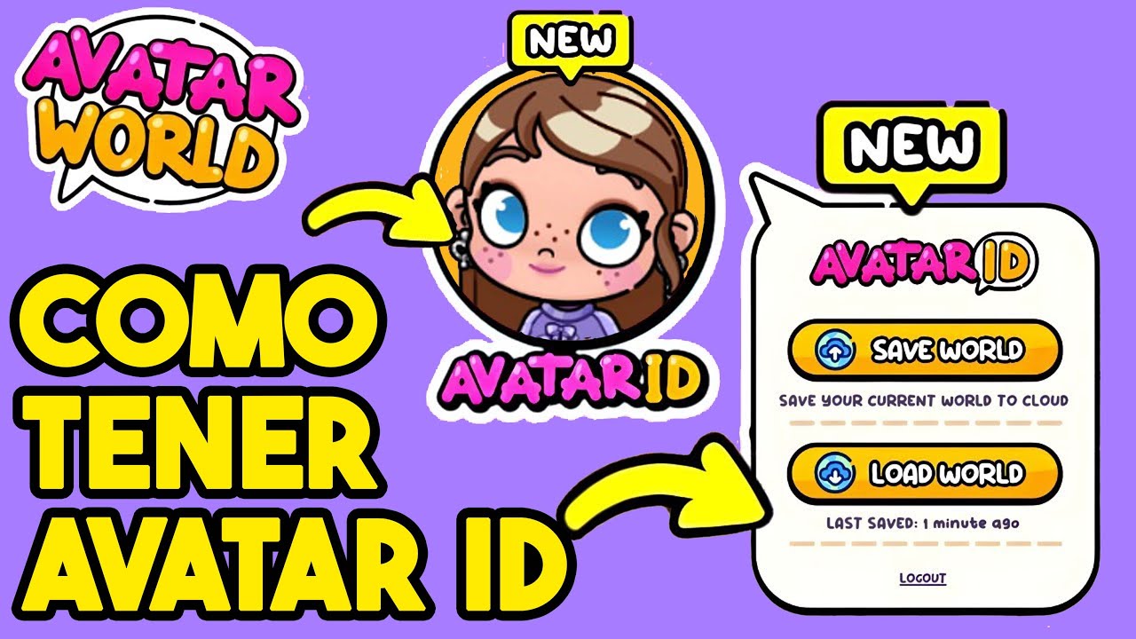 COMO TENER el AVATAR ID GRATIS en AVATAR WORLD - YouTube