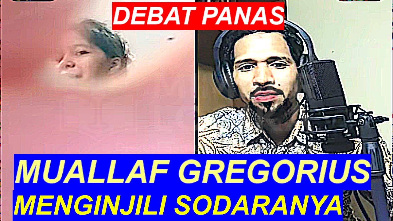MUALLAF GREGORIUS MANTAN KATOLIK DARI TIMUR MENGINJILI KAUMNYA - YouTube