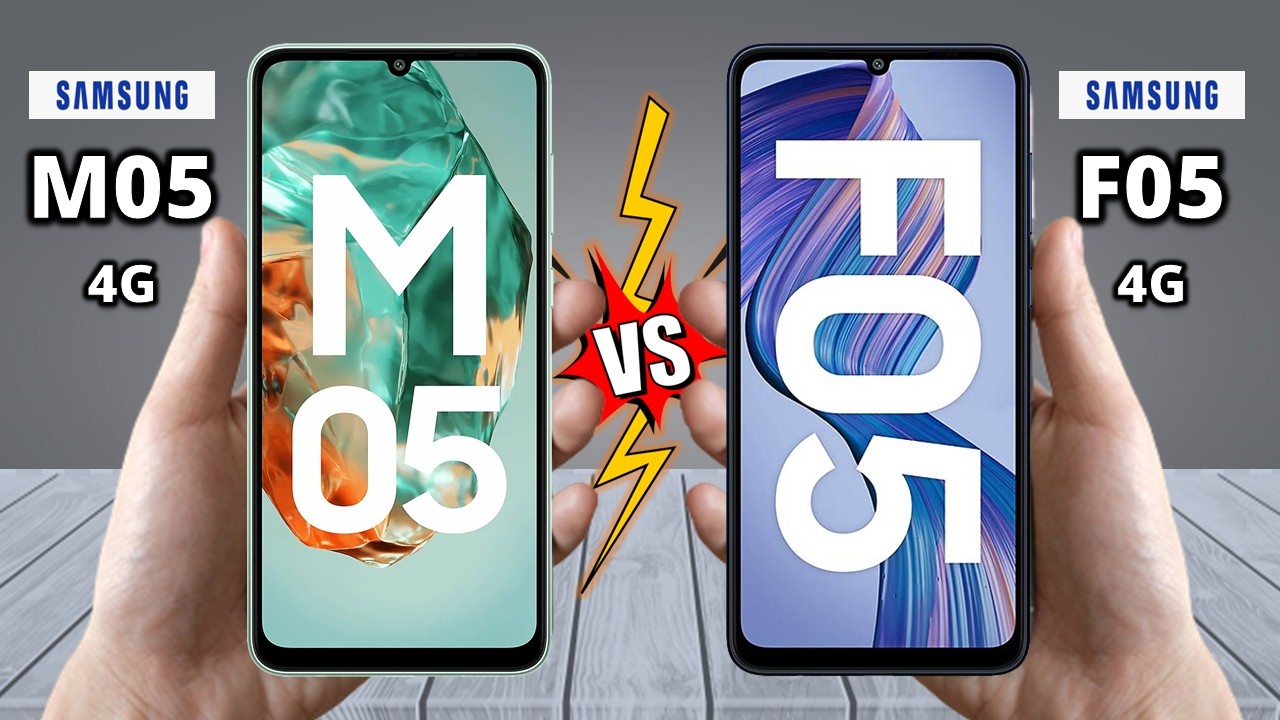 Samsung Galaxy M05 Vs Samsung Galaxy F05 - Full Comparison 🔥 Which ...