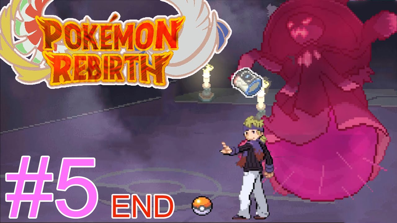 Pokemon Rebirth #5 ตะลุยยิมผี [end] - YouTube