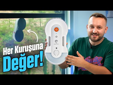 Anneme cam temizleme robotu aldım! - Orcart S8 inceleme!
