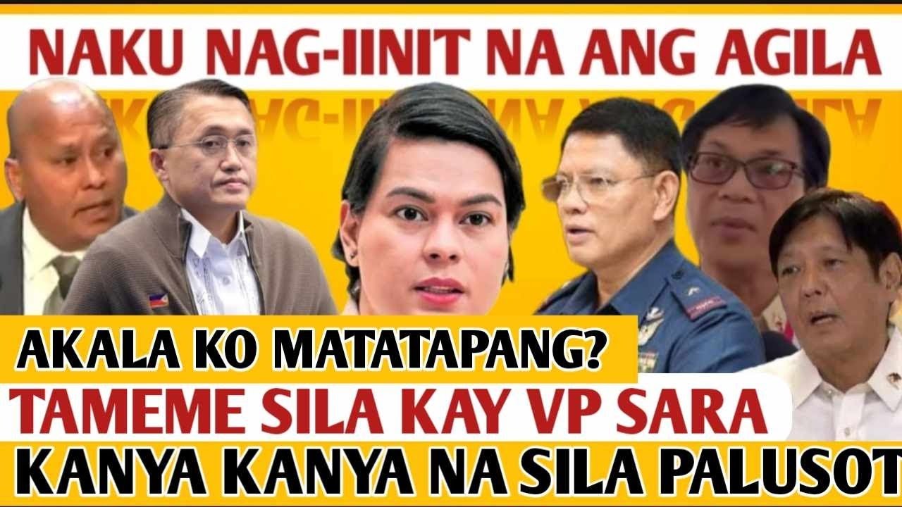 MARBIL NATAMEME KAY VP SARA | BAGONG STATEMENT NI VP SARA NAKAKADUROG ...