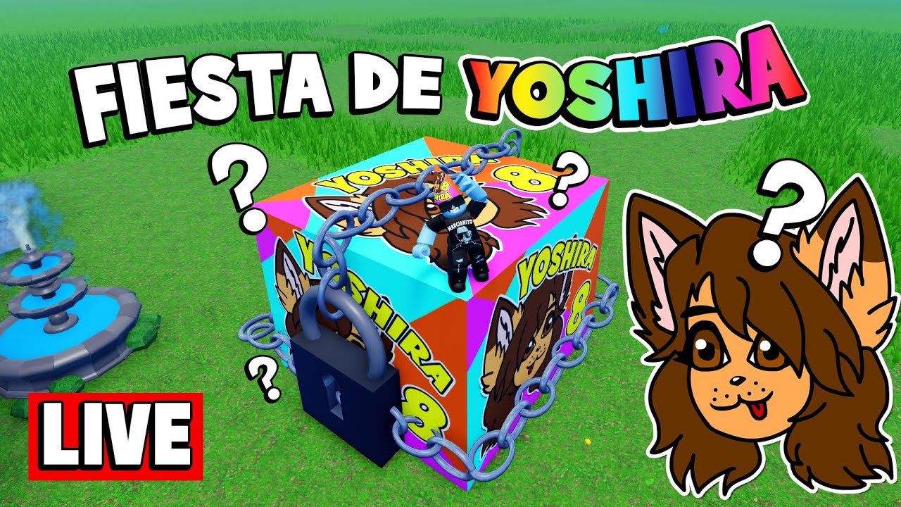 FIESTA de YOSHIRA No.8 🥳 #felicidades #parkour #live #yoshira #fiesta # ...