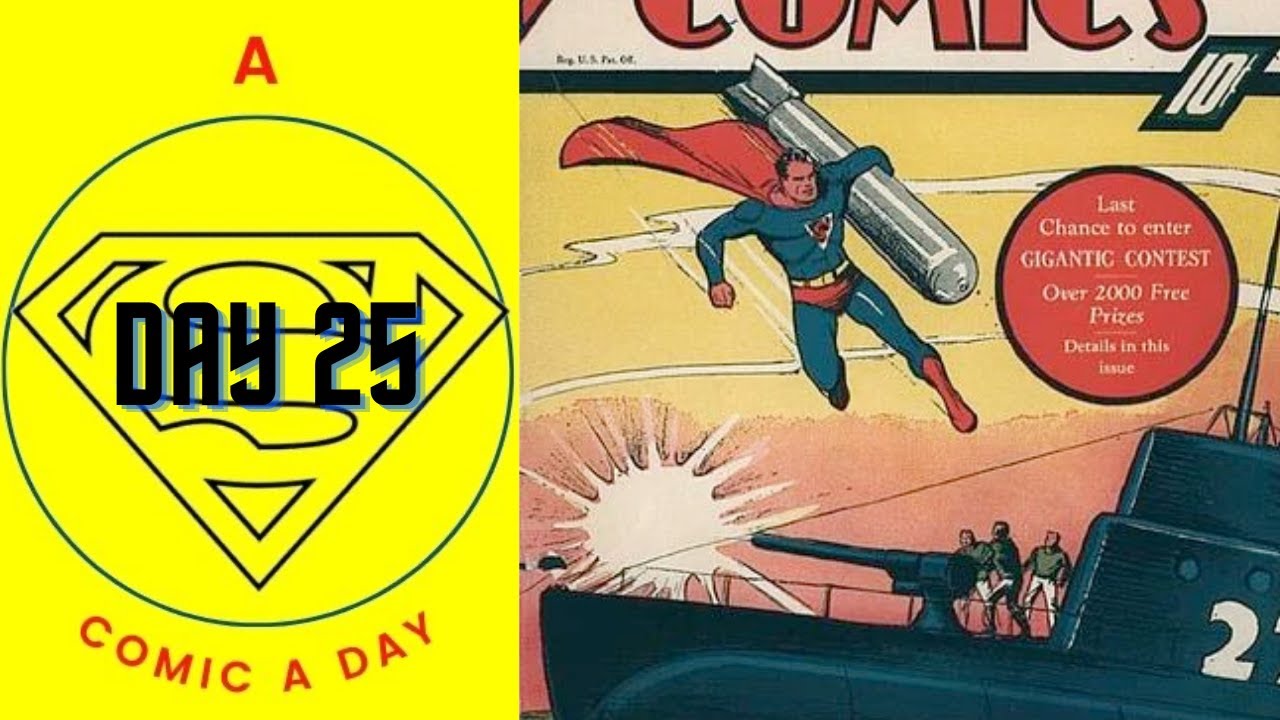 Superman Comic Day 25: Robots and a Volcano Lair (Action Comics #21 Vol ...