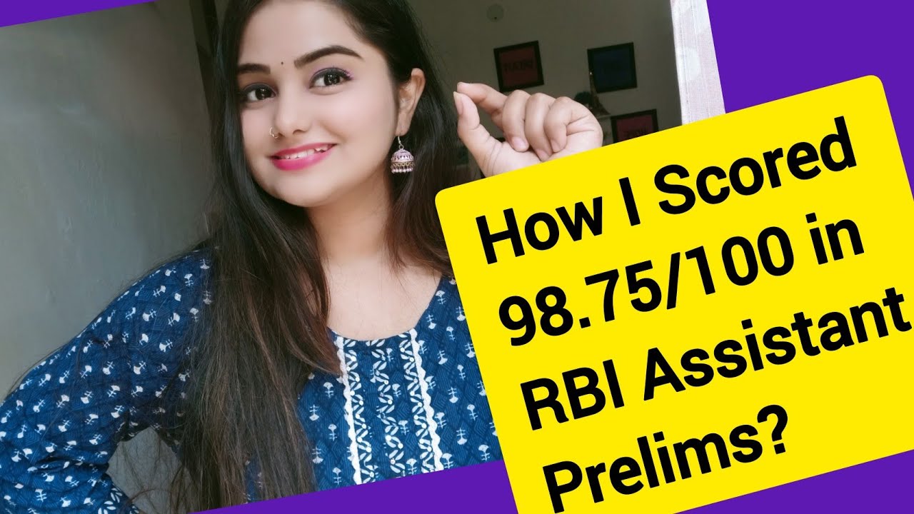 RBI Assistant Prelims My Score Card ? Complete Strategy |Score Card By ...