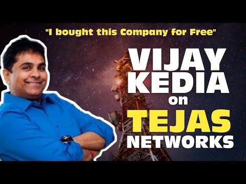 Vijay Kedia's multi-bagger Stock | Tejas Networks | Vijay Kedia - YouTube