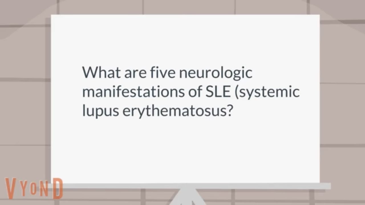 What are five neurologic manifestations of systemic lupus erythematosus ...