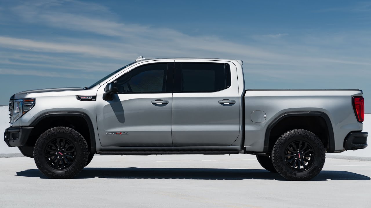 2023 GMC Sierra 1500 AT4X | Sterling Metallic over Obsidian Rush ...