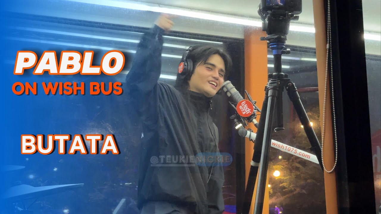 [4K] 2024.10.17 - #SB19 PABLO "BUTATA" | LIVE ON WISH BUS 107.5 - YouTube
