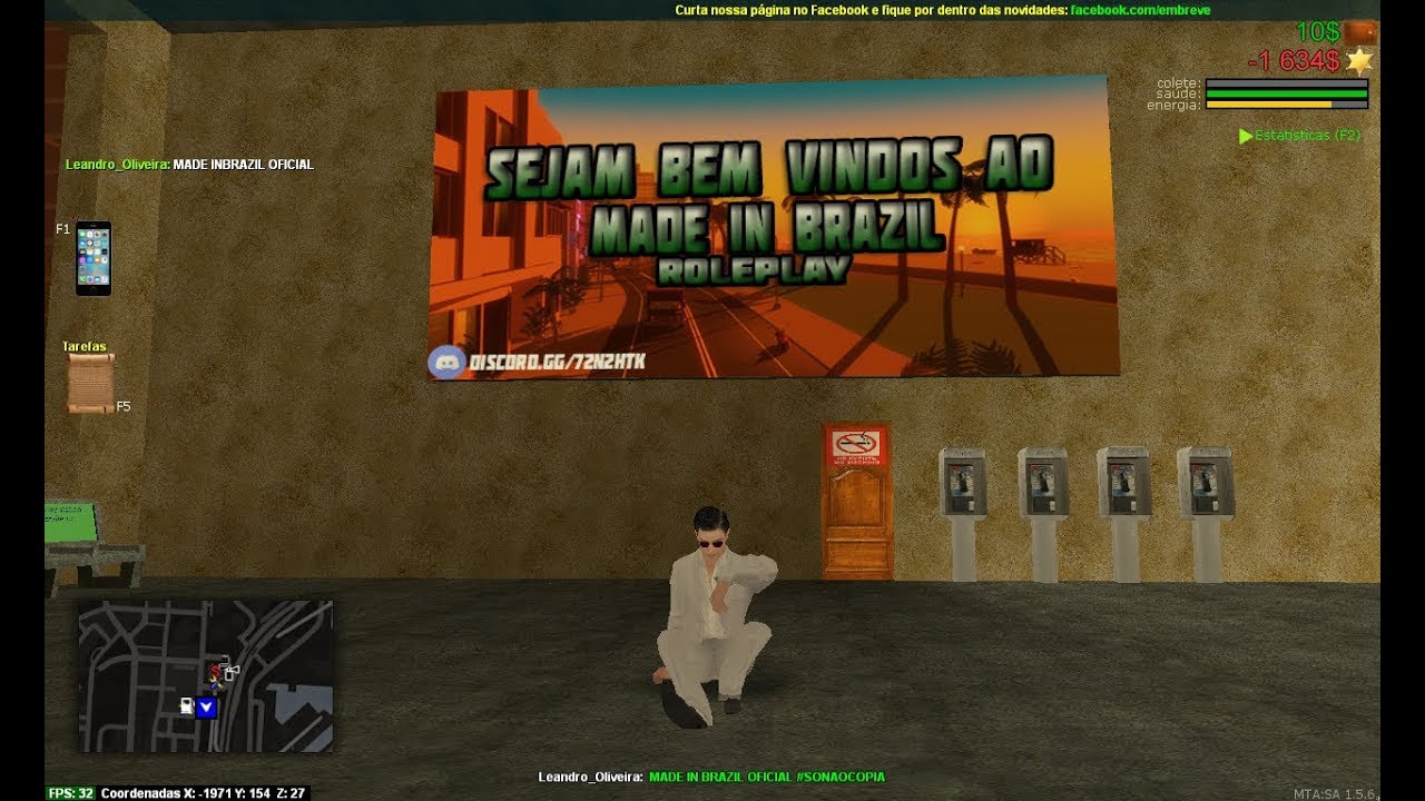 |MTA| Made In Brazil Novo Servidor Exclusivo - YouTube