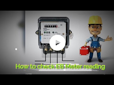 EB meter reading checking - YouTube